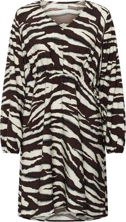 Kaffe Kleider - - Dresses - Damen - Braun - M