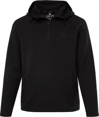 JP1880 Fleecejacke Sweat-Troyer Fitness Kapuze Zippkragen