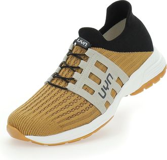 UYN Herren Haru Sneaker, Hellbraun Schwarz, 45 EU