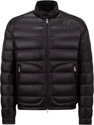 Moncler Homme, Vestes, Noir, Taille: 2XL Acorus Short Down Jacket