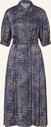 Riani Riani Hemdblusenkleid Mit 3/4-Arm blau