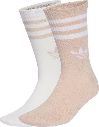 adidas Socken 3-Stripes Glitter Crew 2 Pairs