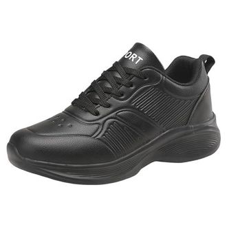Generic Baskets Compens&eacute;es Femme Pas Cher sans La&ccedil;Age L&eacute;g&egrave;res Et Respirantes Sneakers Facile Enfiler Plat Marche Sport Antid&eacute;Rapantes Jogging Chaussures Basse