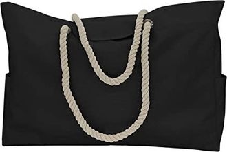 Generic Grand sac de plage pour femme, sac fourre-tout résistant au sable, sac de plage pour salle de sport, épicerie, voyage, bagage à roulettes pour filles 