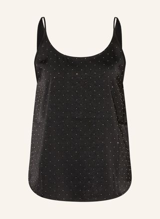 BA&SH Ba&Sh Top Digue Mit Schmucksteinen schwarz