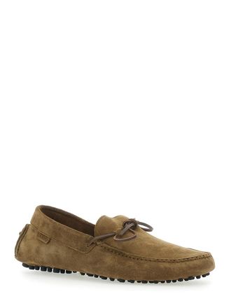 Tom Ford Suede Driver Loafer - Brown