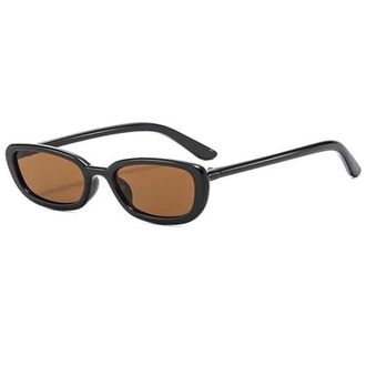 Generic Lunettes De Soleil D&eacute;coratives For Hommes Et Femmes, Monture &Agrave; Petite, Id&eacute;ales For Les Vacances D&eacute;placements(Brown)