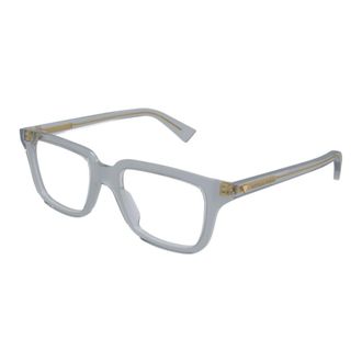 Bottega Veneta unisex, Accessoires, Gris, Taille: 53 MM Lunettes Rectangulaires Classiques
