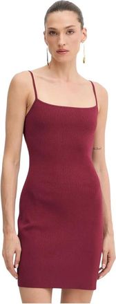 Michael Kors Stretch Knit Cami Kleid - - Dresses - Damen - Rot - L