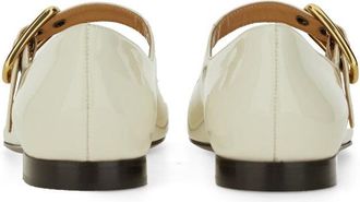 Chlo&eacute; Polly Ballet Flat - Ivory