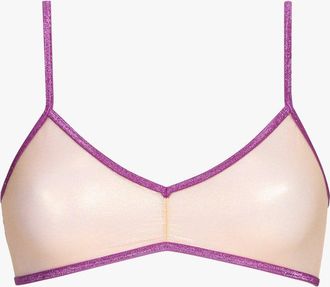 La Nouvelle Soutien-gorge souple m&eacute;tallis&eacute;