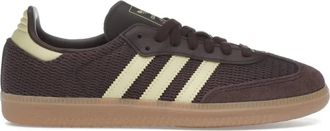 adidas Low-Top Sneaker - adidas Samba OG Shadow Brown Powder Yellow (Women - Gr. 36_2_3 - in Braun - f&uuml;r Damen