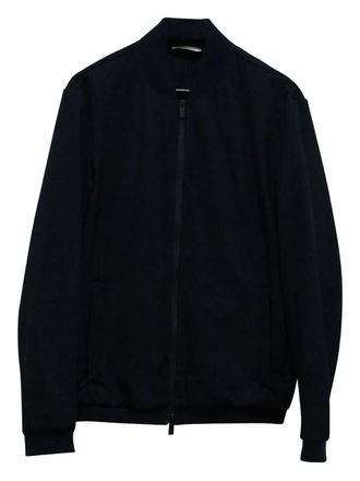 Armani Bomberjacke mit Rei&szlig;verschluss - Blau