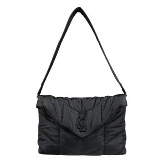 Saint Laurent Sac bandouli&egrave;re Pre-owned en nylon - Femme - Pre-owned - Noir - Taille: ONE Size
