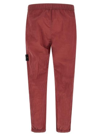 Stone Island Econyl Nylon Technical Joggers - Red