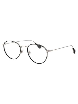 Moncler Unisex Sunglasses Ml5110 Glossy Black Metal Glasses & Frames