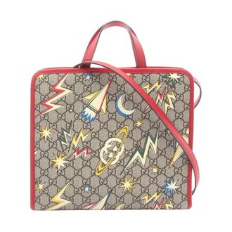 Gucci Pre-owned GG Supreme Monogram Kosmetiktasche mit kosmischem Print - - Pre-owned - Damen - Mehrfarbig - ONE SIZE
