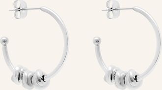 s.Oliver S.Oliver Creolen Aus Edelstahl silber