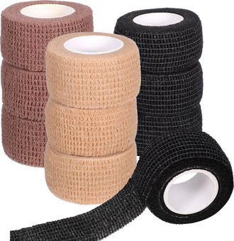 NUOBESTY SHINEOFI 10 St&uuml;ck Stuhlbeinschoner aus Elastischem PE 25cm M&ouml;belbeinschutz In Schwarz Beige und Braun Ger&auml;uschd&auml;mpfende Stuhlfu&szlig;&uuml;berz&uuml;ge f&uuml;r Kratzschu