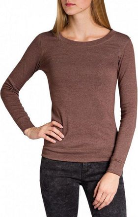 CASPAR Fashion Langarmshirt MUSE SRT024 figurfreundliches Damen langarm Shirt