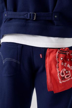 Levi's x Beams x Loopwheeler Bandana f&uuml;r Herren - Herren - Mehrfarbig / Mehrfarbig