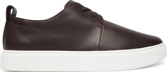 Calvin Klein Sneakers Calvin Klein Hybrid Clean Cup Derby Lth HM0HM02011 Dunkelbraun