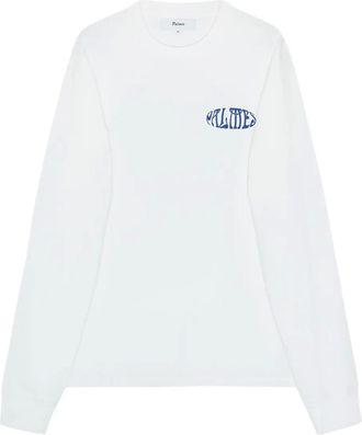 Palmes t-shirt Angels à manches longues - Blanc