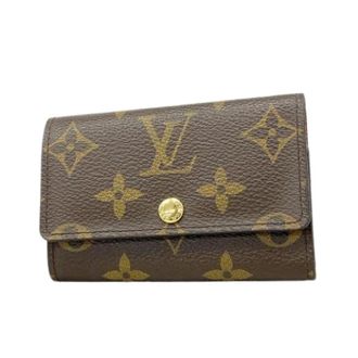 Louis Vuitton Pre-owned &Eacute;tui &agrave; cl&eacute;s en toile - unisex - Pre-owned - Brun - Taille: ONE Size
