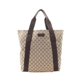 Gucci Pre-owned GG Canvas Tote Bag - - Pre-owned - Damen - Beige - ONE SIZE