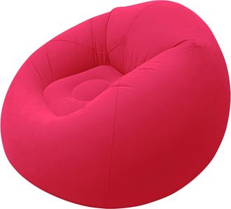 Generico Aufblasbarer Sessel, faltbar, tragbar, f&uuml;r Camping, Luftmatratze f&uuml;r den Innenbereich, Terrasse, Glamour&ouml;s, Entspannung, Pool, Picknick, Garten