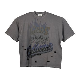 GCDS Gcds T-Shirts und Poloshirts - - Tops - Herren - Grau - M