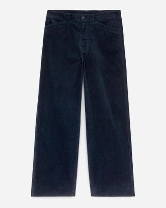 Arket Lockere Cordhose -Blau