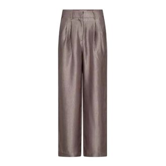 Co'Couture Femme, Pantalons, Brun, Taille: 44 FR Wide Pantalons