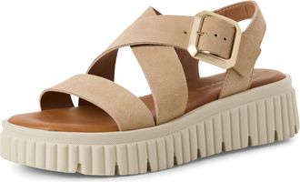 Tamaris Sandalette Damen Bequem beige,EU 37