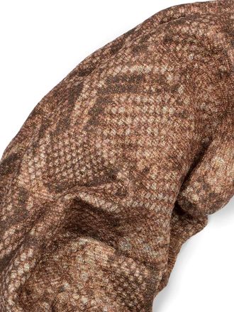 styleBREAKER Schlauchschal Loop Schal Glitzer Schlangen Muster