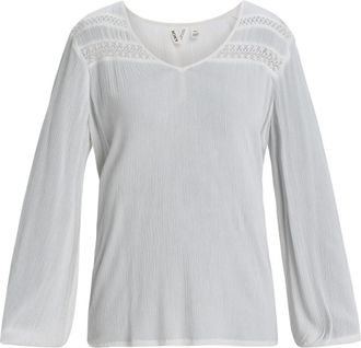 Roxy Damen is Daily Switch Sweatshirt, schneeweiß, XL