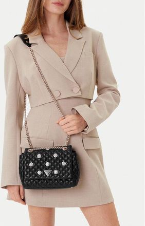 Guess Handtasche Everlee HWEG86 79210 Schwarz