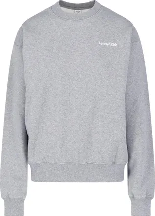 Sporty & Rich Sweatshirt With Logo