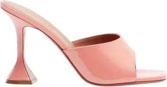 Amina Muaddi Femme, Chaussures, Rose, Taille: 38 EU Lupita Slipper 95