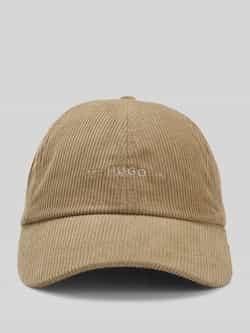 HUGO BOSS Cap aus reiner Baumwolle mit Label-Stitching