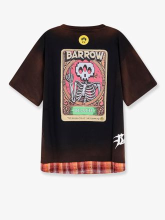 Barrow Mens Cotton T-Shirt Black T-Shirts And Polos