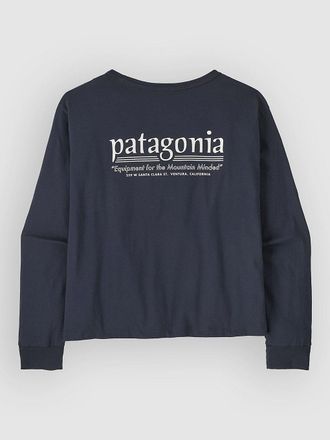 Patagonia L/S Hut Tripper Easy Cut T-Shirt bleu