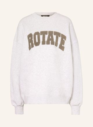 Rotate Rotate Oversized-Sweatshirt grau