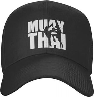 Generic Casquette de baseball personnalis&eacute;e Muay Thai Casquette de baseball Sports Hommes Femmes R&eacute;glable Tha&iuml;lande Fighter Kickboxing Martial Trucker Chapeau