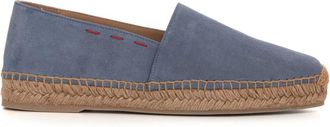 Kiton Homme, Chaussures, Bleu, Taille: 42 EU Espadrilles &agrave; enfiler bout carr&eacute;