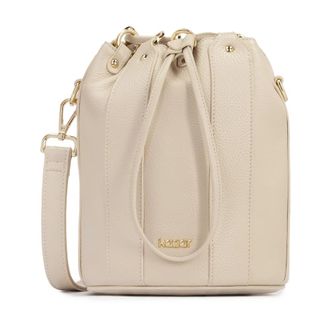 Kazar Lederhandtasche in heller Farbe - - Bags - Damen - Beige - ONE SIZE