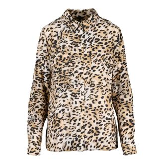 Guess Femme, Blouses et Chemises, Beige, Taille: 42 FR Chemise Guess