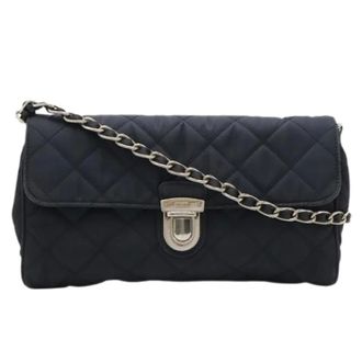 Prada Sac bandouli&egrave;re vintage doccasion - Femme - Pre-owned - Bleu - Taille: ONE Size