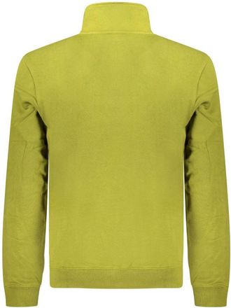 Napapijri Half-Zip Cotton Sweatshirt - Green