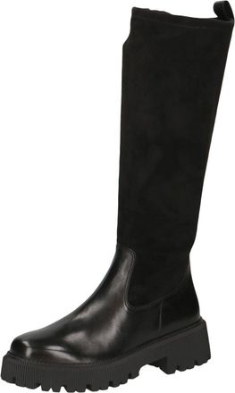 Caprice Damen Stiefel mit Absatz mit Thermosohle Bequem, Schwarz (Black Comb), 38 EU